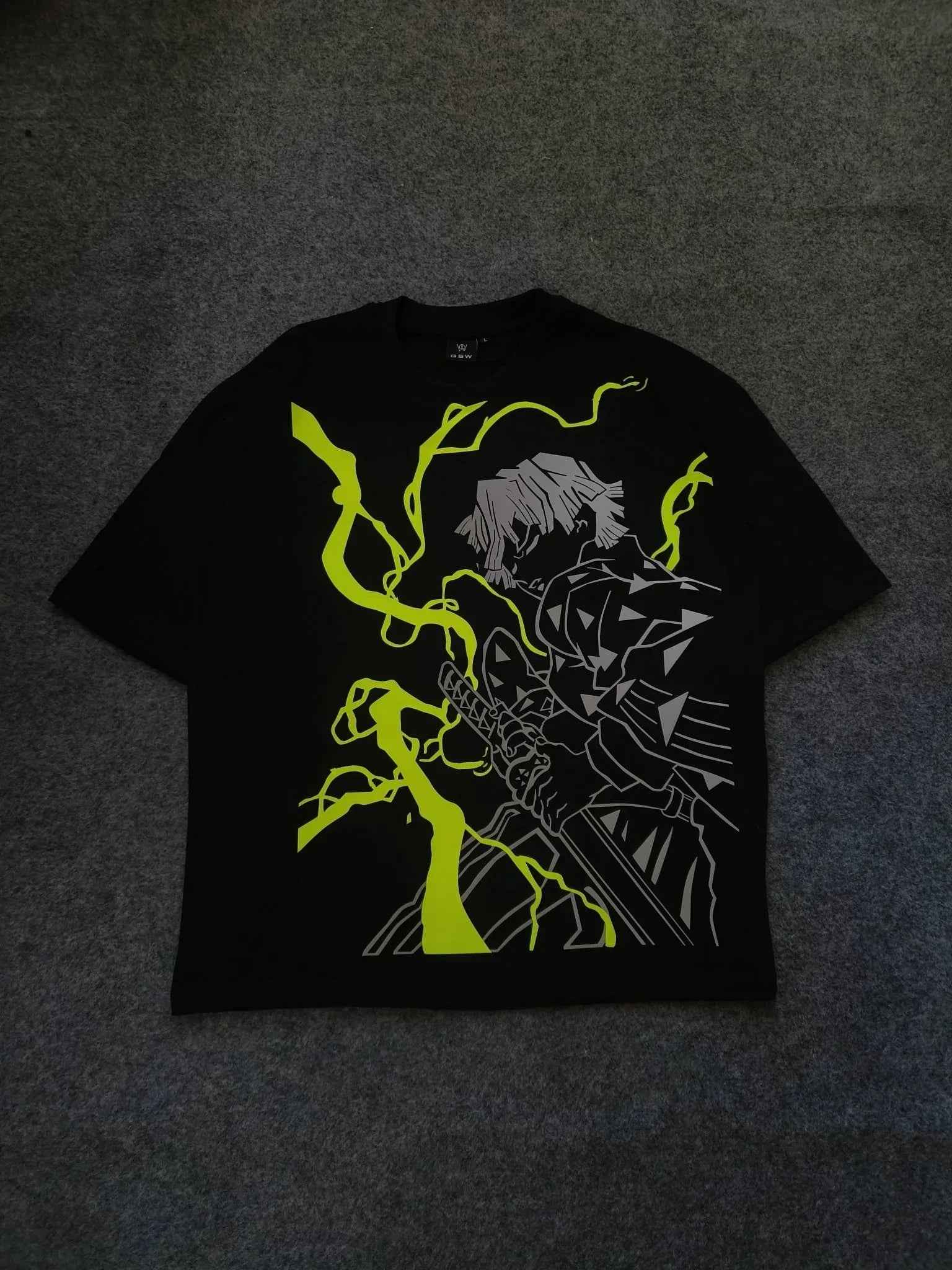 Zenitsu Thunder Oversize Tshirt – Getsetwear